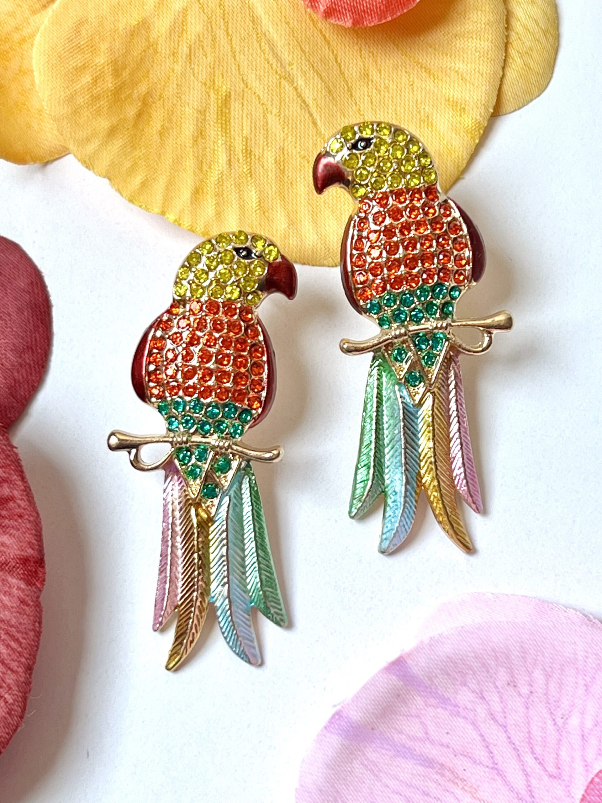 Mango tango earrings – Shiny Ear Rings